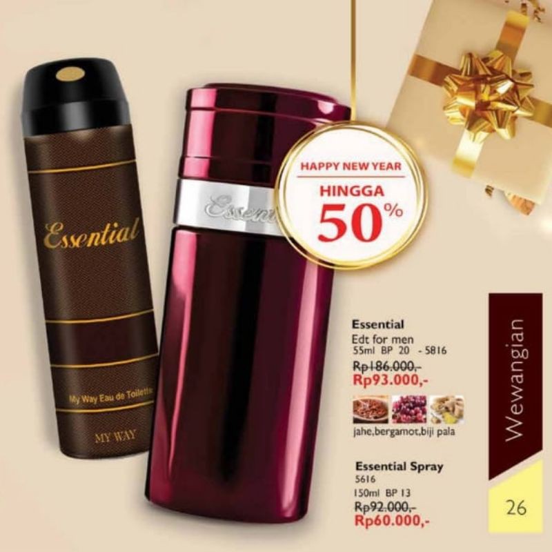 Jual Essential Parfum /My Way | Shopee Indonesia