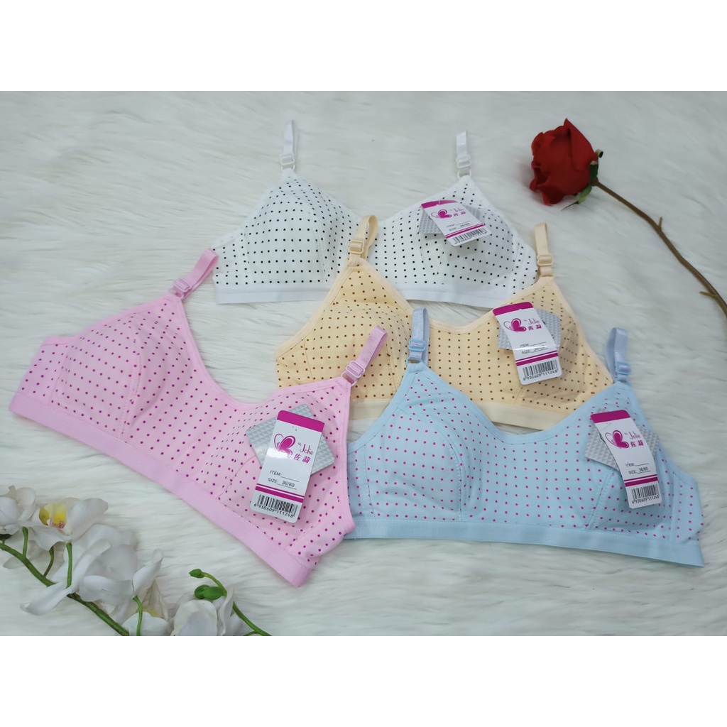 Jual Bra BH Fashion Remaja | Bra Pelajar BH Busa Tipis Tanpa Kawat Push ...