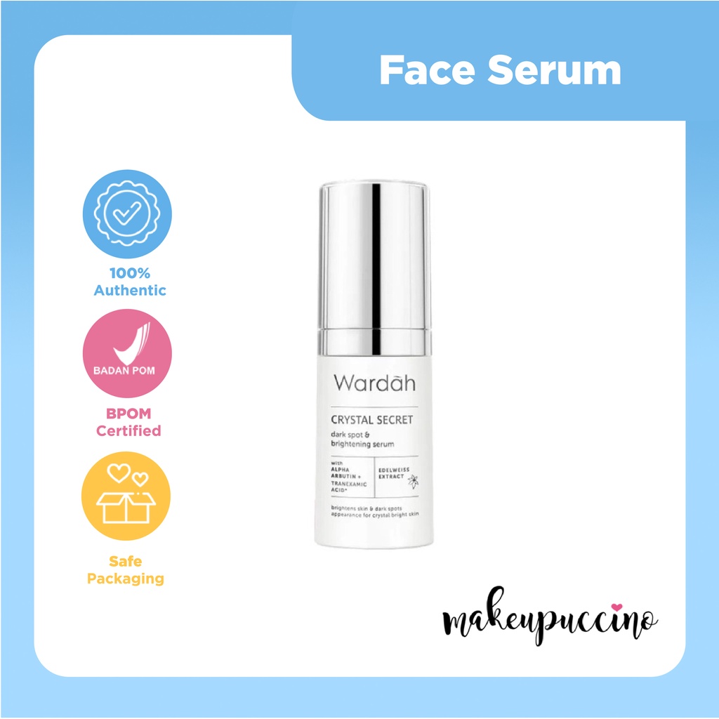 Jual WARDAH Crystal Secret Dark Spot And Brightening Serum 20ml | Shopee Indonesia