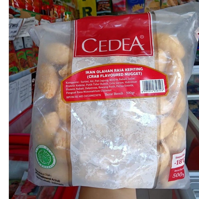 Jual CEDEA Nugget Kepiting 500gram | Shopee Indonesia