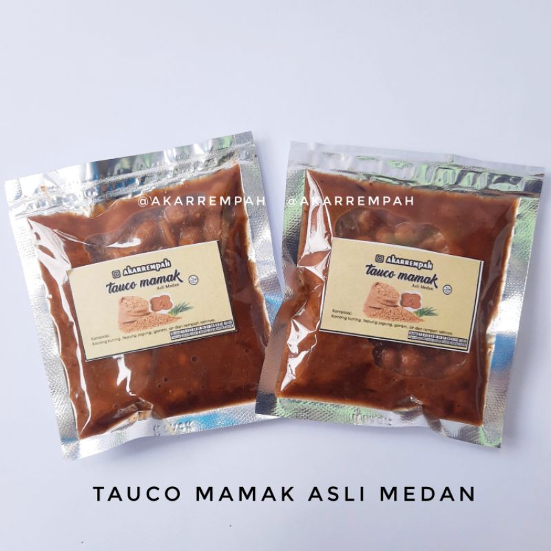 Jual Tauco Mamak Asli Medan / Tauco Sachet Kemasan Ekonomis / Tauco ...