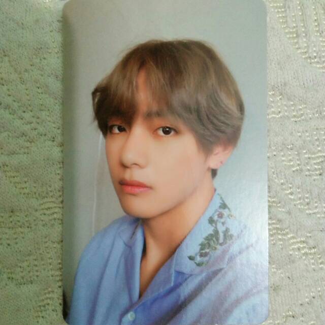 Jual BTS V Photocard L Version ( Love Yourself Album ) | Shopee Indonesia