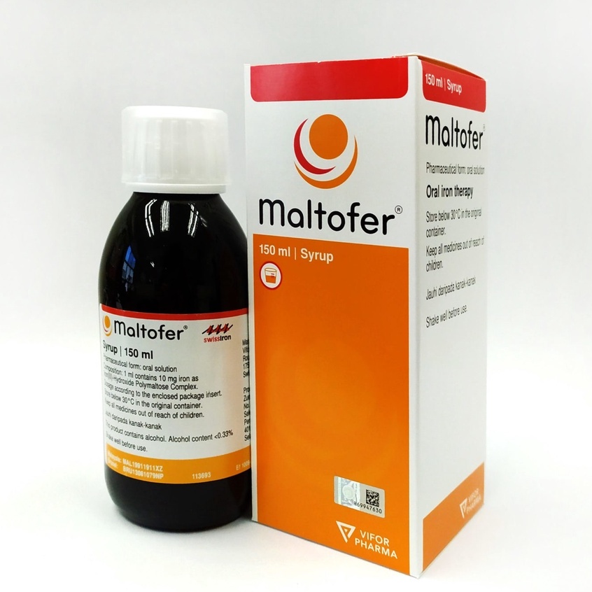 Jual MALTOFER DROP 30 ML DAN SIRUP 150 ML | Shopee Indonesia