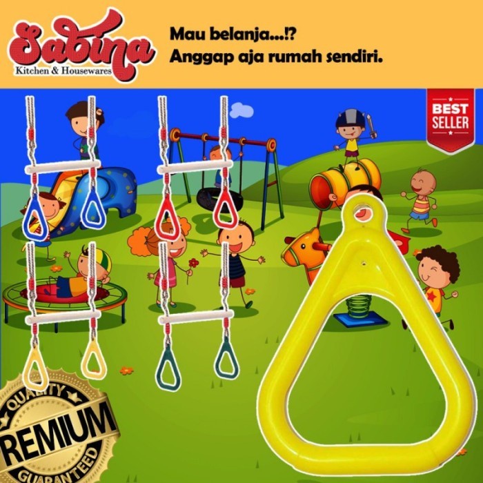 Jual MAINAN PULL UP ANAK CHILDREN ROPE SWING PLAYGROUND AYUNAN TARZAN ...
