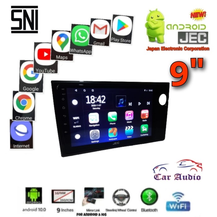 Jual Head Unit Android Mobil Honda BRIO / MOBILIO / BR-V Plug And Play ...
