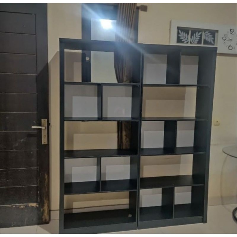 Jual RAK BUKU LEMARI PAJANGAN SEKAT RUANGAN | Shopee Indonesia