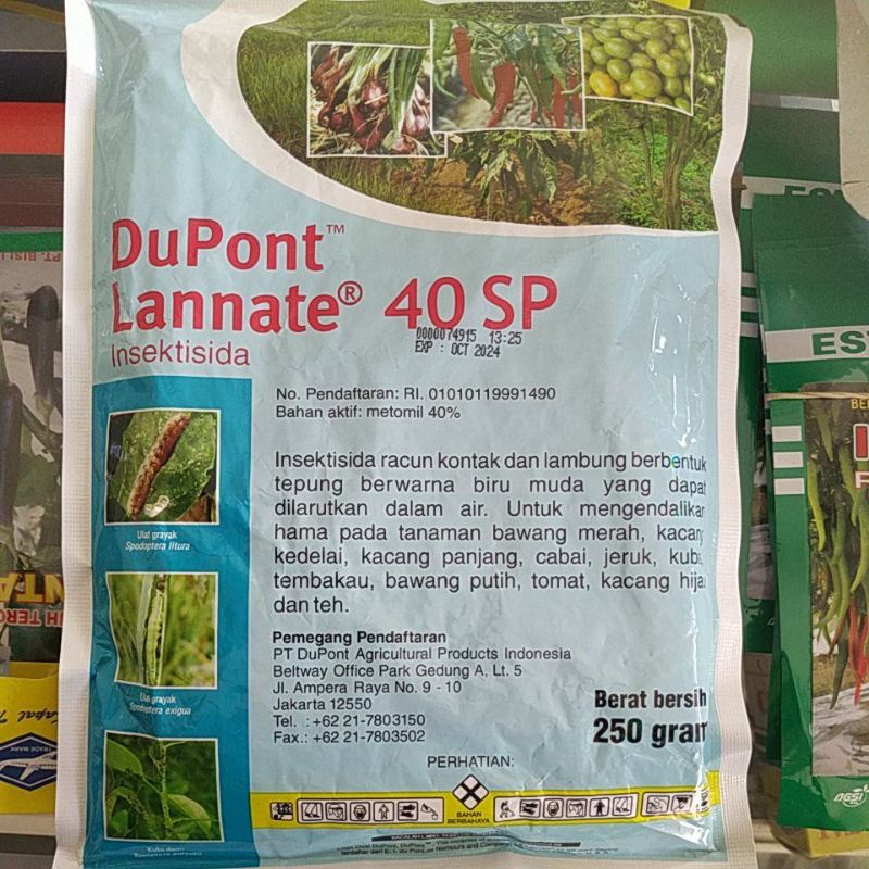 Jual insektisida lannate 40sp (250grm) | Shopee Indonesia