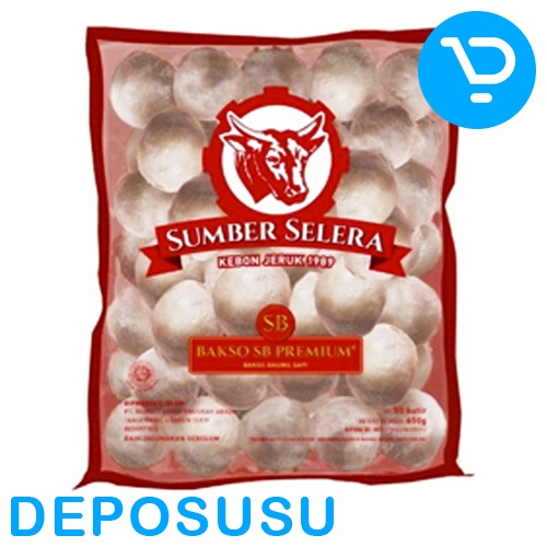 Jual Baso sapi SUMBER SELERA SB PREMIUM 50 pcs (Frozen Food) | Shopee ...