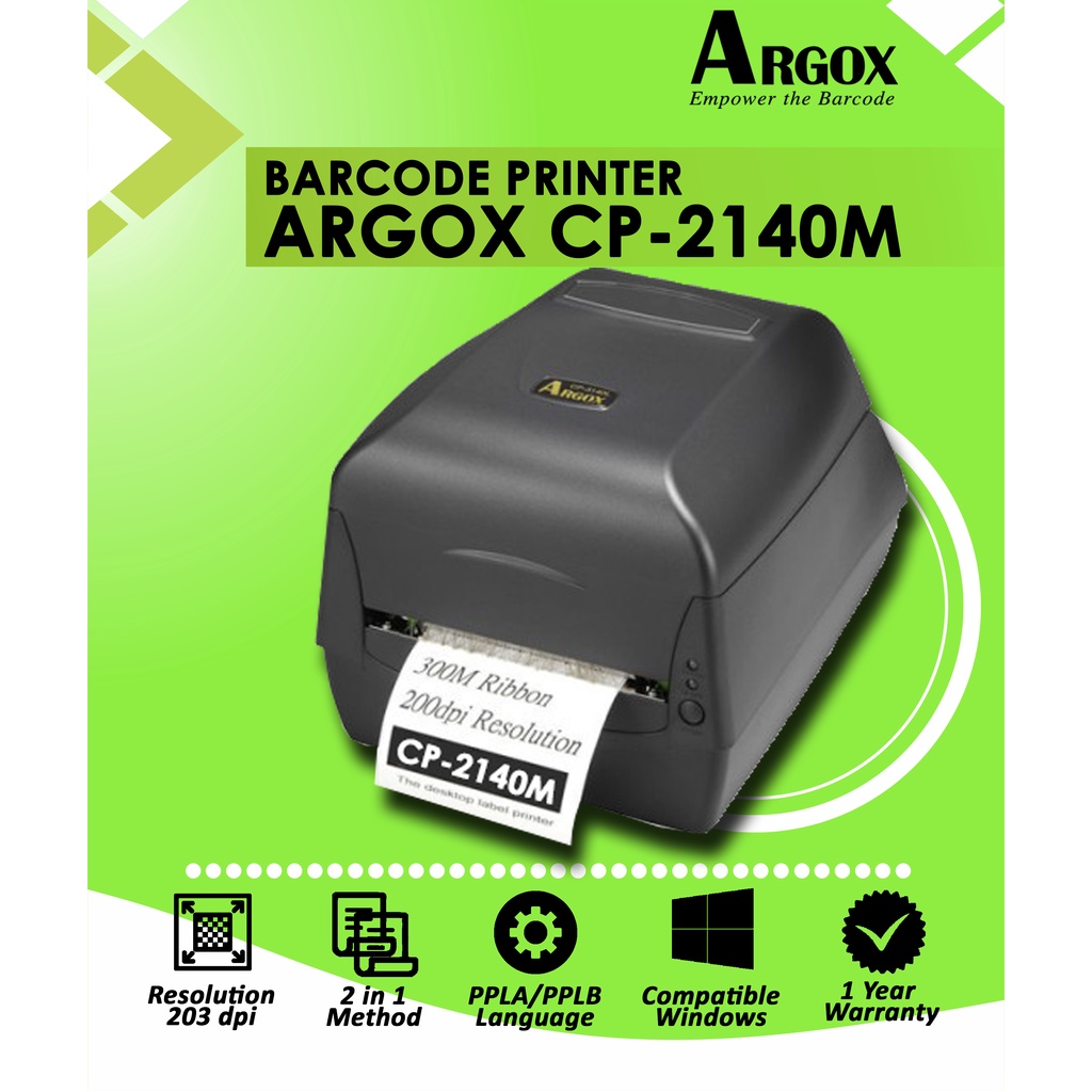 Jual Argox CP-2140M | Printer Stiker & Label Thermal | Ribbon | Murah ...