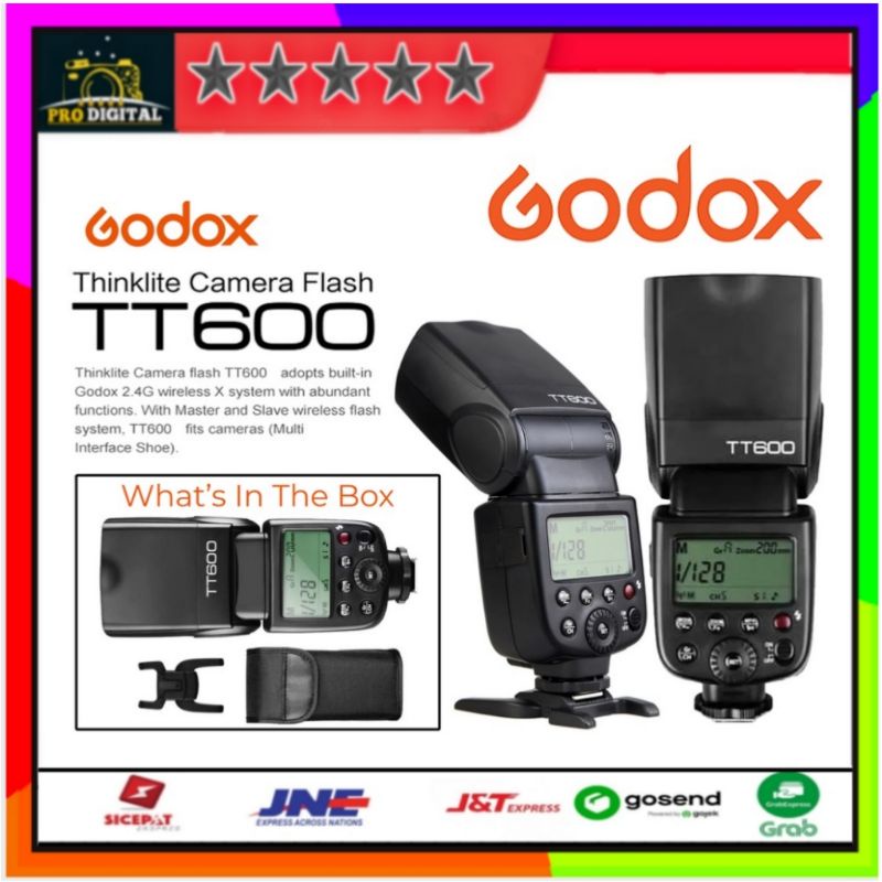 Jual Spedlite Flash Godox TT600 TT 600 Universal | Shopee Indonesia