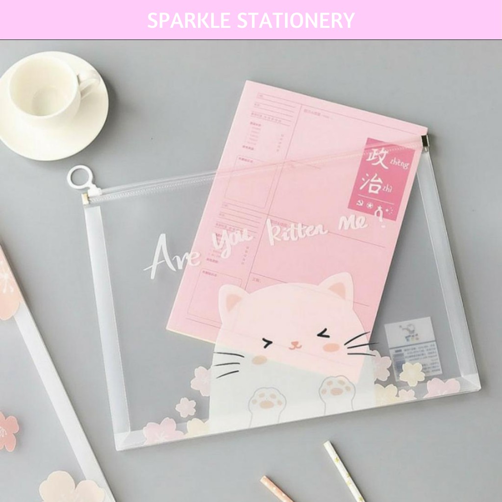 Jual File Organizer Map A4 Zipper Tempat File | Shopee Indonesia