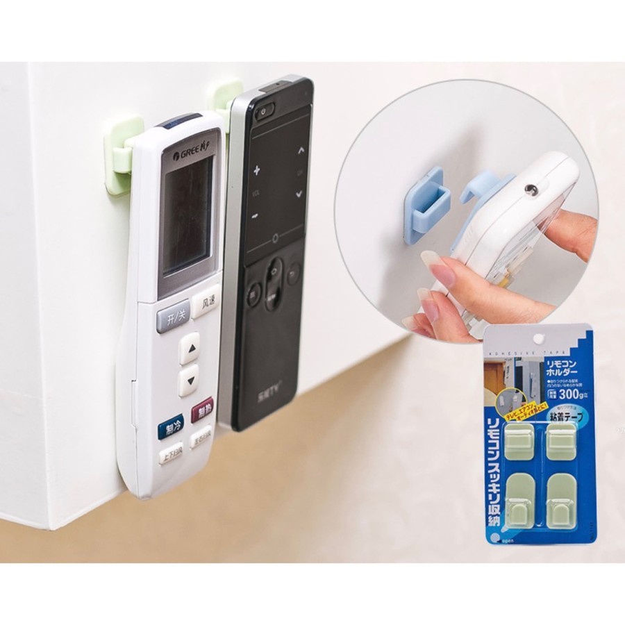 Jual Tempelan Hook Remote Ac Tembok Rak Gantungan Dinding serbaguna isi ...