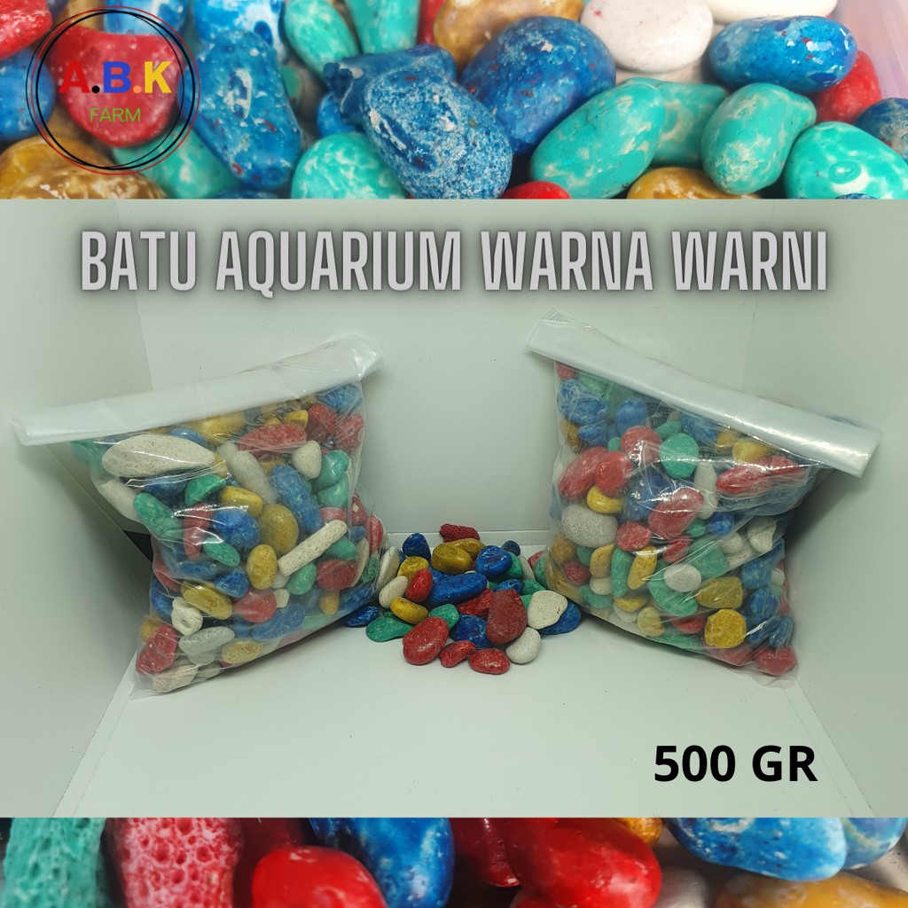 Jual Batu Taiwan Warna Warni Pancawarna Aquarium / Batu Hiasan Aquarium ...
