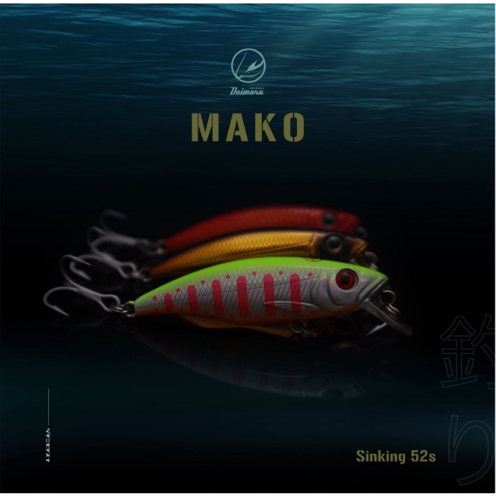Jual Daimaru Lure Mako Umpan Premium 5,5gr, Snking, 10 Warna, Umpan ...