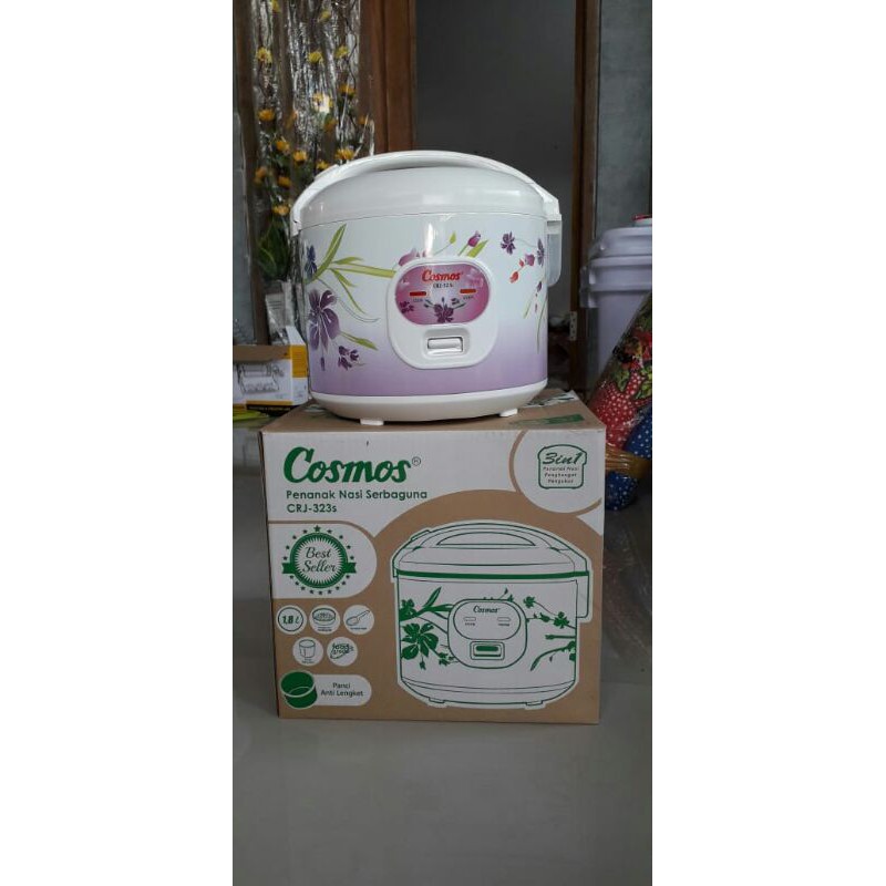 Jual MAGICOM MEJIKOM MEJICOM PUTIH COSMOS 1.8 L OKTA | Shopee Indonesia