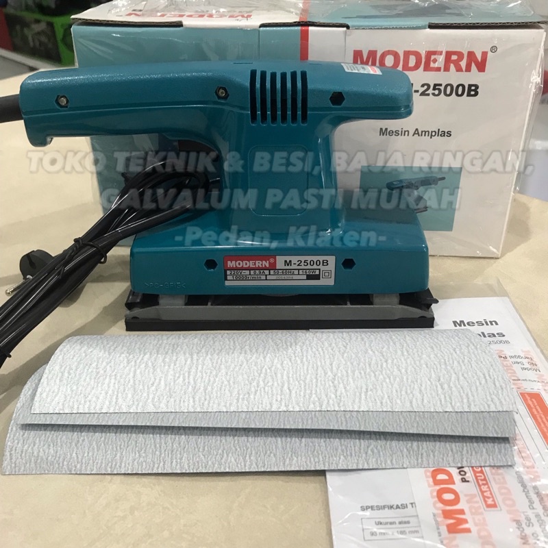 Jual Mesin amplas kayu M-2500B MODERN M 2500B amplas sander | Shopee ...