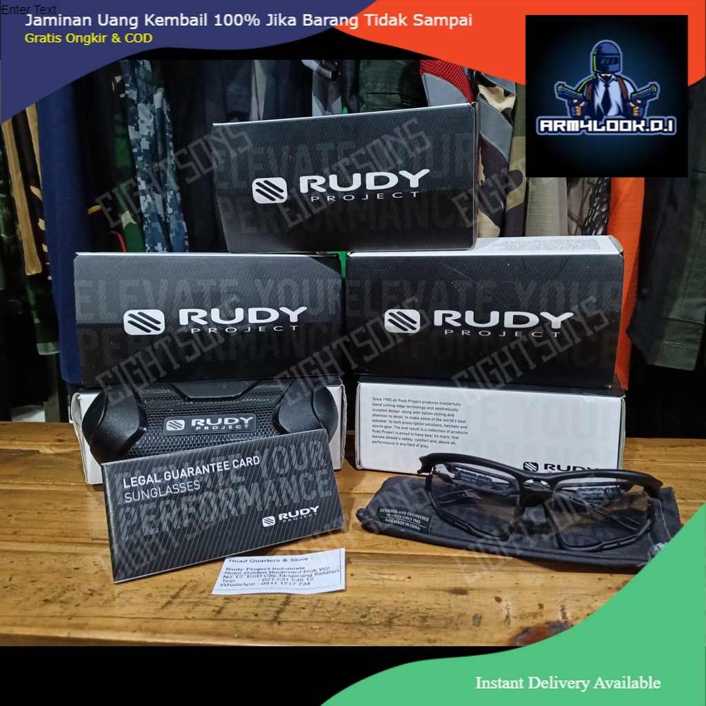 Jual PROMO ORIGINAL Kacamata Rudy Project Fotonyk Black Matte ImpactX 2 ...