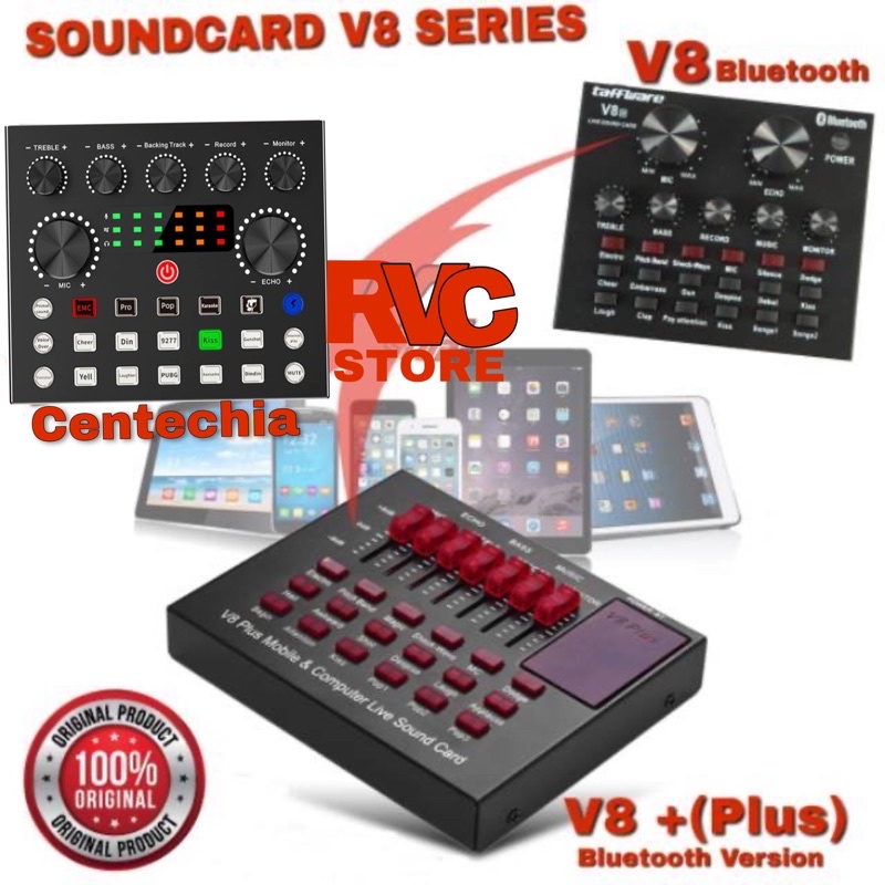 Jual SOUNDCARD V8 USB LIVE STREAMING FOR BM 800 / BM 700 / BM 8000 | Shopee Indonesia