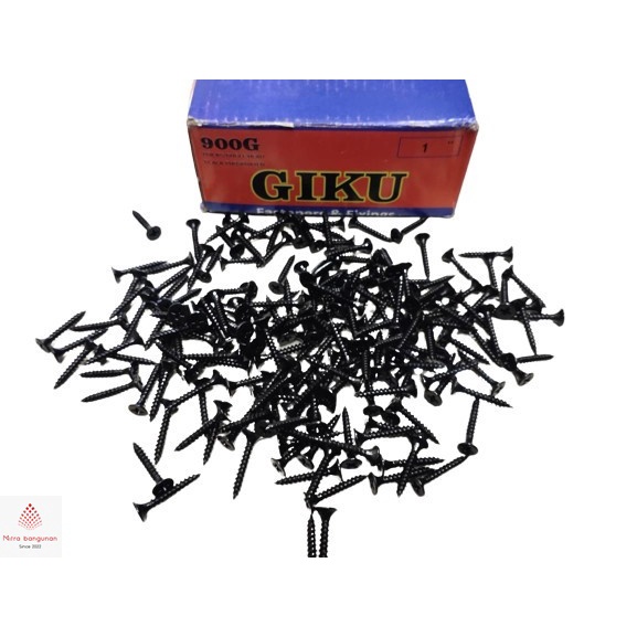 Jual Skrup Gypsum 6 X 1" Inch Drywall Screw Sekrup Gipsum Baut Gypsum 6X1" MBJ88 | Shopee Indonesia
