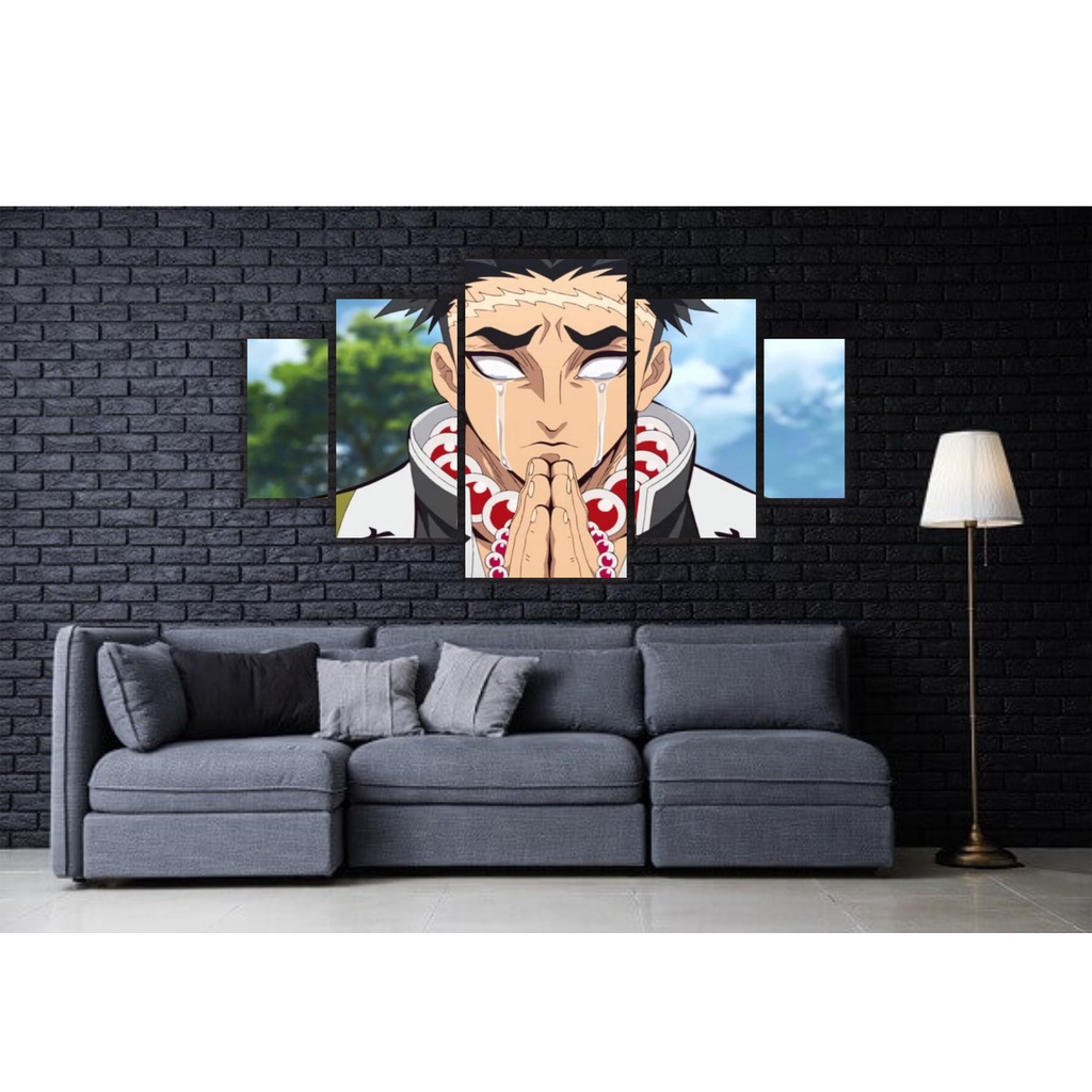 Jual Wall Decor GYOMEI HIMEJIMA DEMON SLAYER 1 Set Hiasan Dinding ...