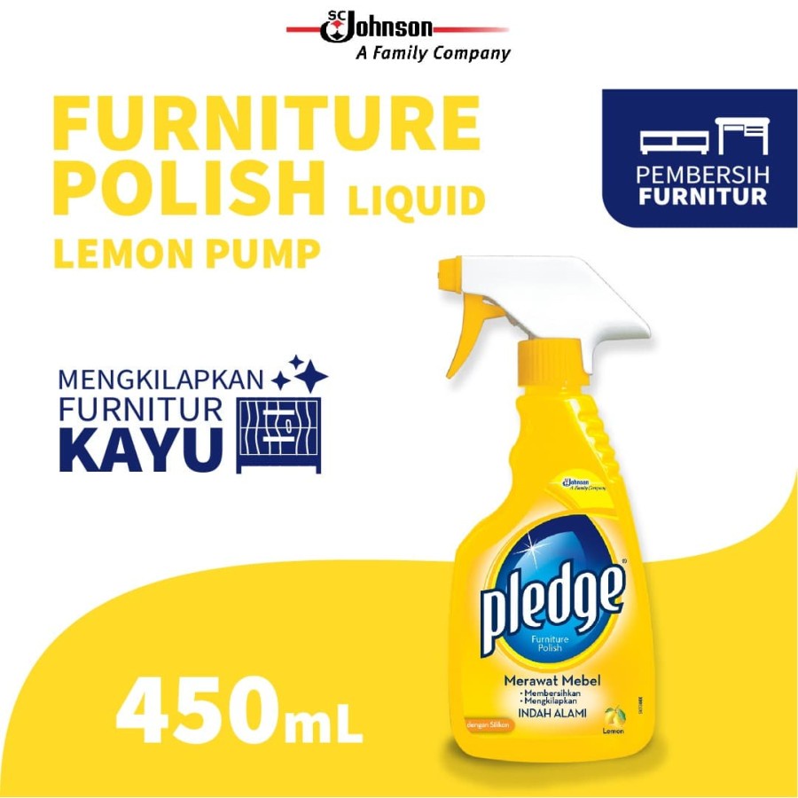 Jual PLEDGE FURNITURE POLISH LIQUID - CAIRAN PEMBERSIH | Shopee Indonesia