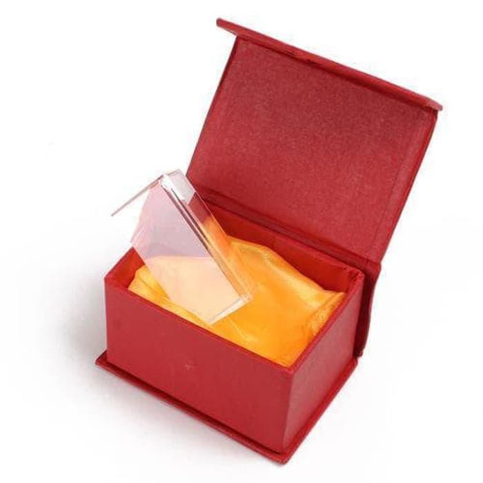 Jual Prisma Kaca 5 cm Model Triangular Prism Dispersi Spektruk Cahaya ...