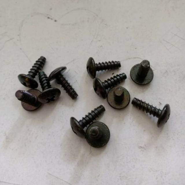 Jual Baut skrup cacing 4×12 vario - Baut Ulir (paket 50pcs) | Shopee ...