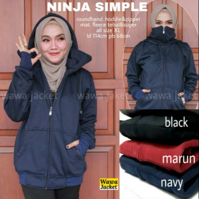 Jual jaket ninja simple | Shopee Indonesia