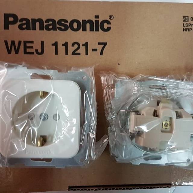 Jual Stop Kontak Panasonic WEJ 1121-7 WEJ1121-7 Untuk Frame Panasonic ...