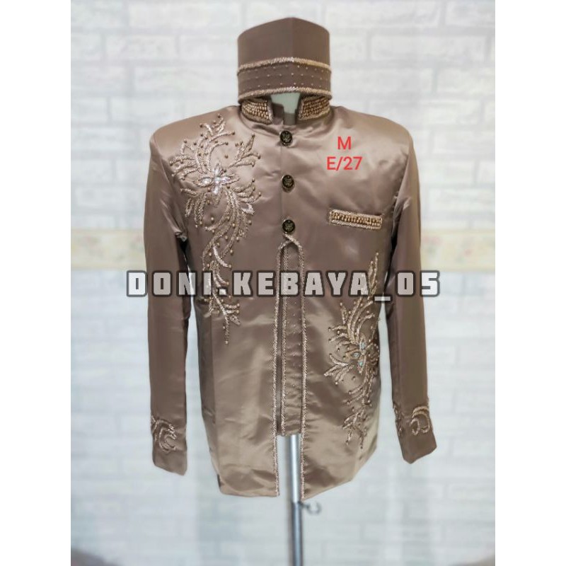 Jual beskap penganti bridal payet kancing 3 satu set lengkap ...