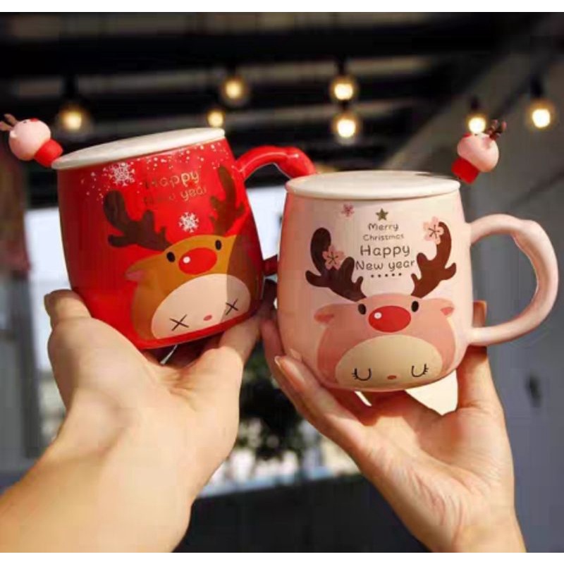 Jual Mug Natal Gelas Natal Christmas Mug Keramik Impor | Shopee Indonesia