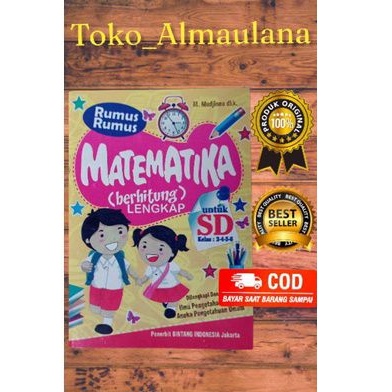 Jual Rumus Matematika SD Berhitung Lengkap untuk SD kelas 3,4,5,6 ...