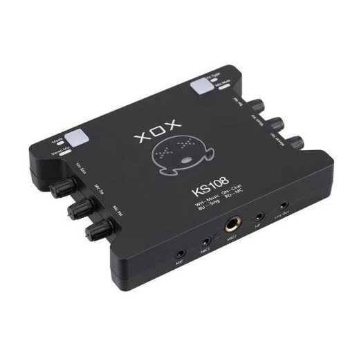 Jual XOX Audio Interface USB External Soundcard Live Boardcast ...
