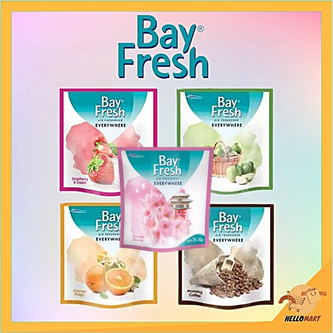 Jual ORIGINAL Bayfresh Everywhere Air Freshener 70 + 10 gr / Bayfresh ...