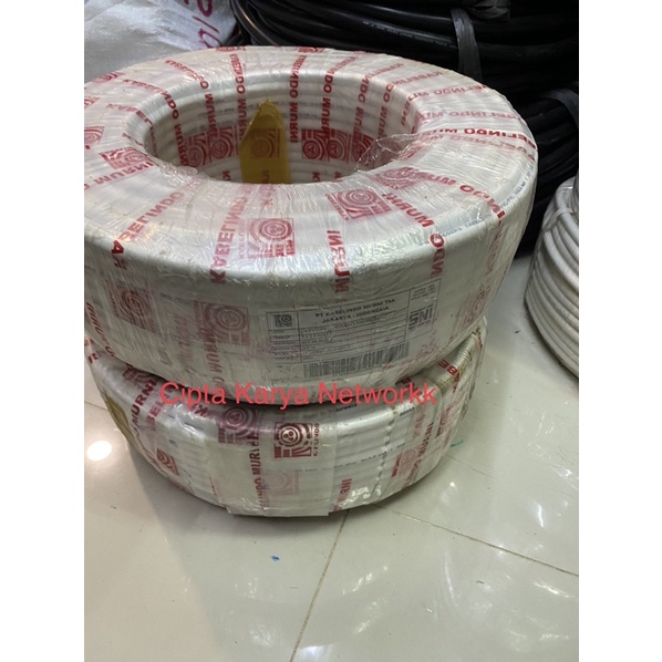 Jual Kabelindo / KabelMetal Nymhy 3x2.5 100m Serabut Putih / Lindo ...