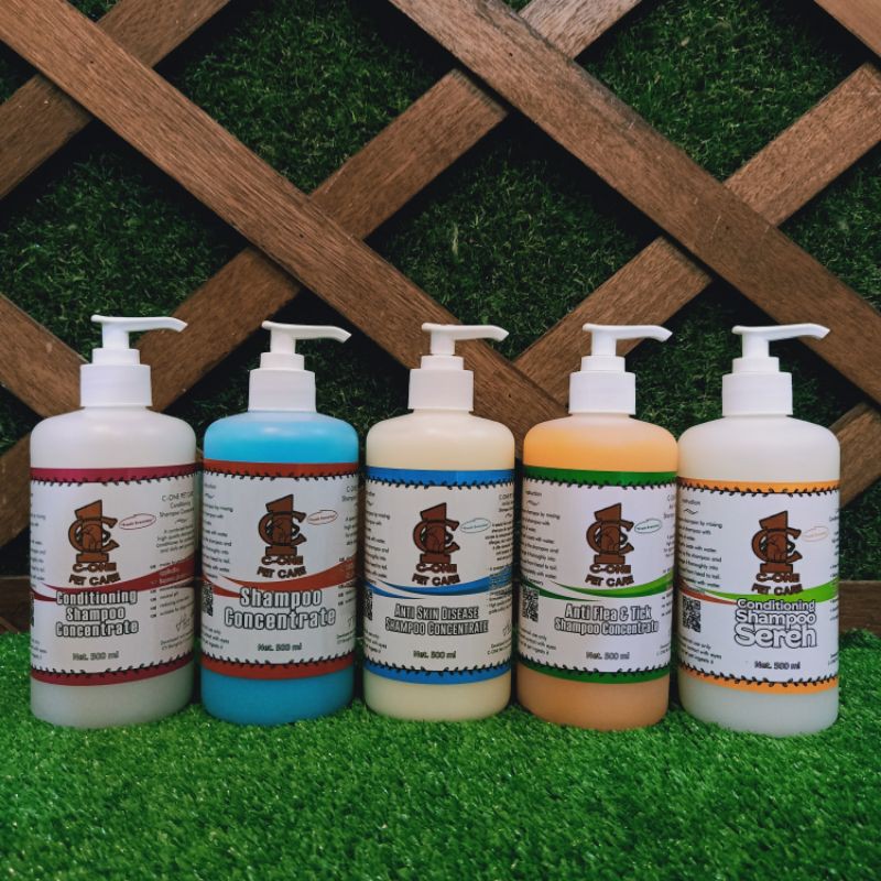 Jual C-one shampoo Concentrate 500ml/Shampoo anjing/kucing | Shopee ...