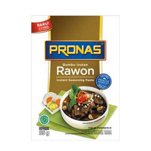 Jual PRONAS Bumbu Pasta Rawon [55 g/ Sachet] | Shopee Indonesia