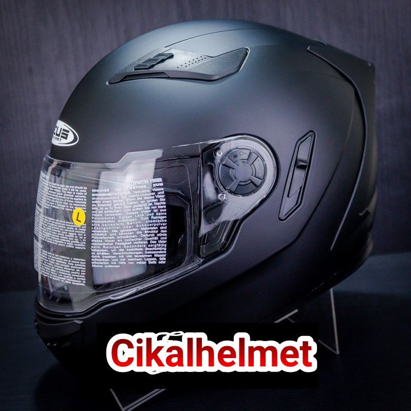 Jual ZEUS HELM ZS 813 SOLID FLAIN MATT BLACK DOFT ZEUS 813 ORIGINAL ...