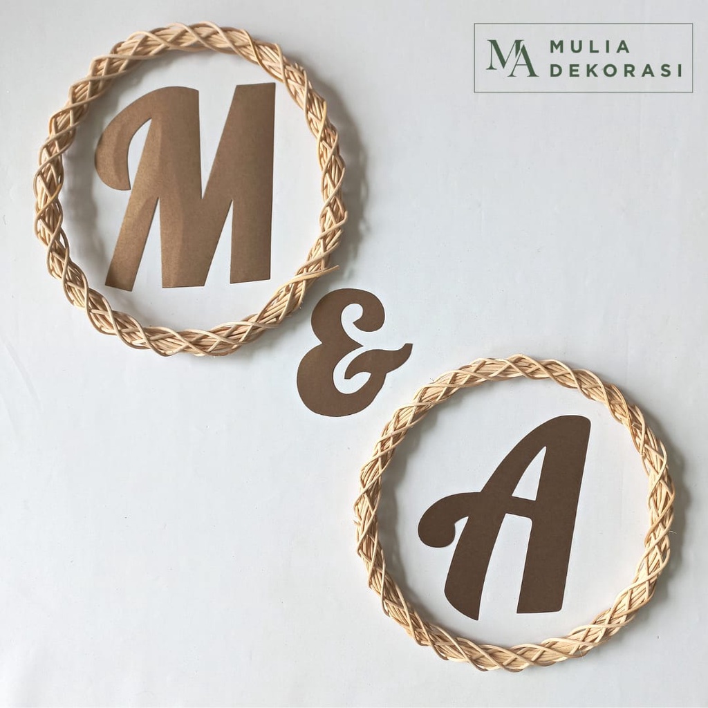 Jual Ring Rotan Lingkaran Polos Dekorasi Backdrop Lamaran Nikahan ...