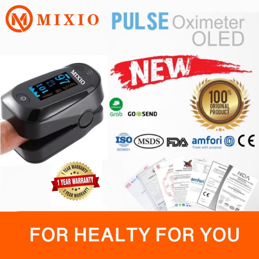 Jual Oxymeter Oximeter Jari Digital Portable Isolasi mandiri Mengukur ...