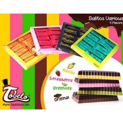 Jual 1 Kotak Balitos Tobelo Various ~ Coklat Compound Aneka Rasa ...