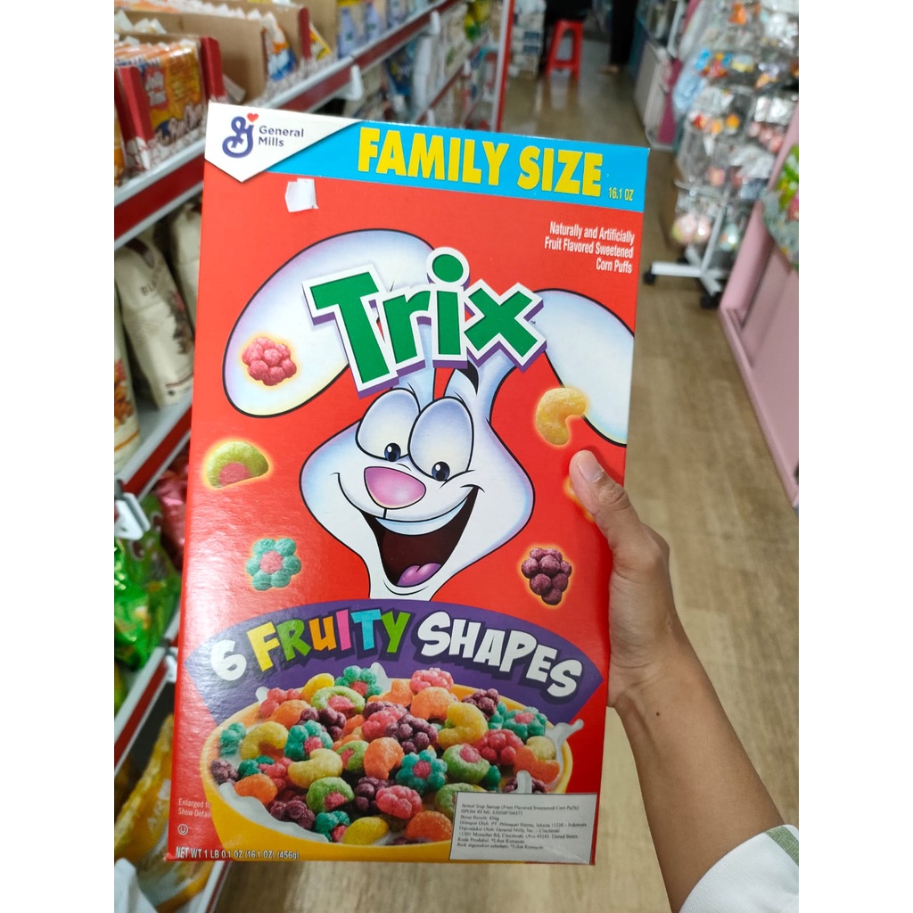 Jual trix 6 fruity shapes cereal | Shopee Indonesia