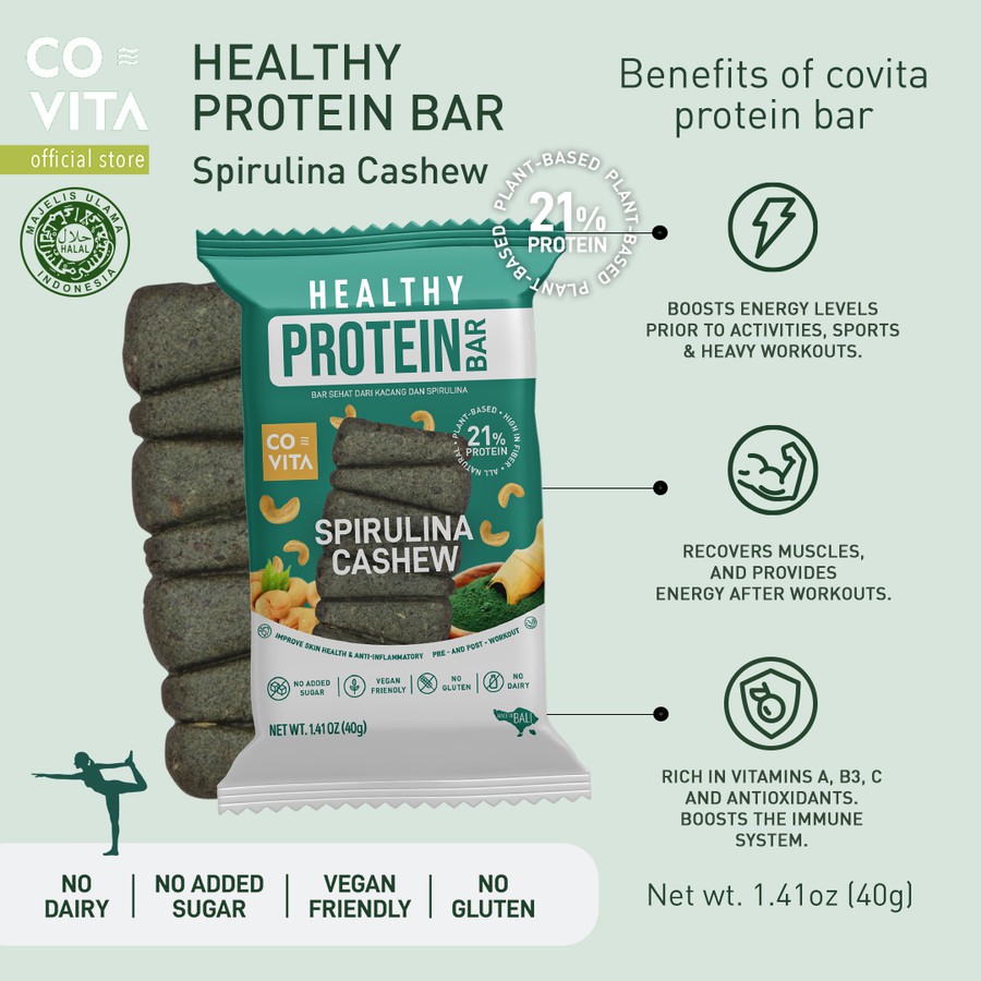 Jual Covita Healthy Protein Bar Makanan Instant Sehat Quest Bar ...