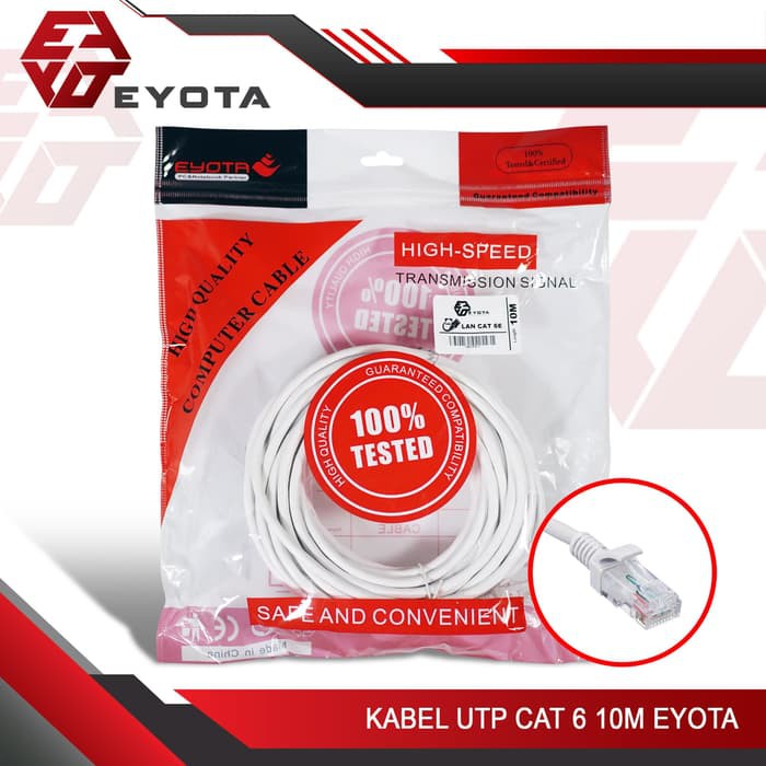 Jual Kabel Utp Cat 6 Terlengkap & Harga Terbaru Juni 2026 | Shopee ...