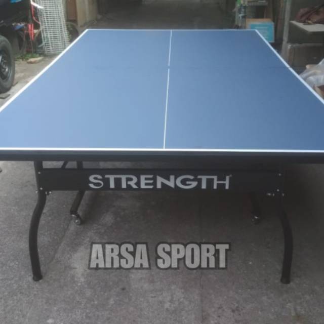 Jual Meja Pingpong Strength 201 C Meja Tenis Meja Ping Pong Import | Shopee Indonesia