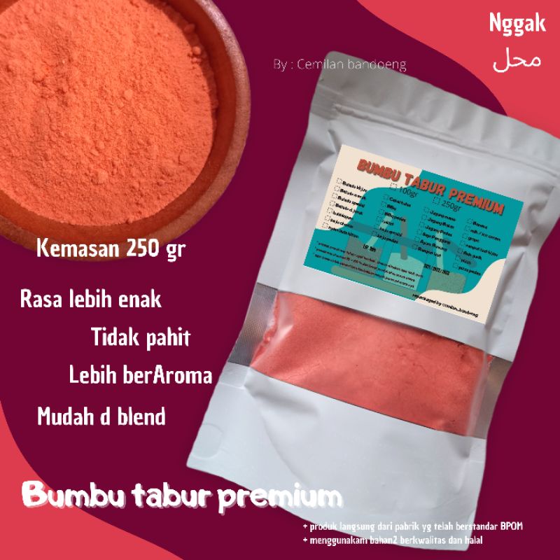 Jual BUMBU TABUR PREMIUM KEMASAN 250GR | Shopee Indonesia