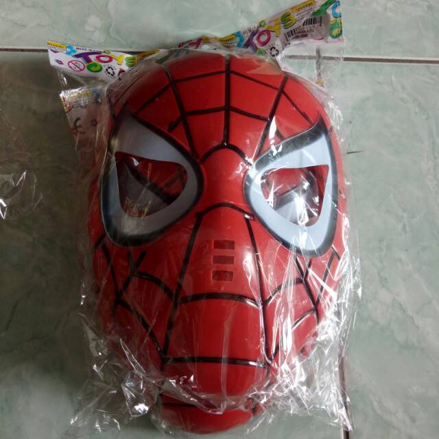 Jual Topeng spiderman iroan avenger | Shopee Indonesia