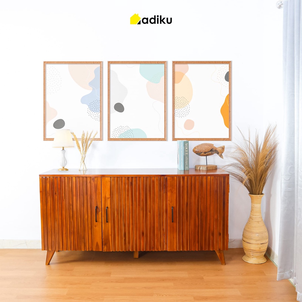 Jual Adiku.id Asgard Buffet Minimalis Kayu Lemari Kabinet | Shopee ...