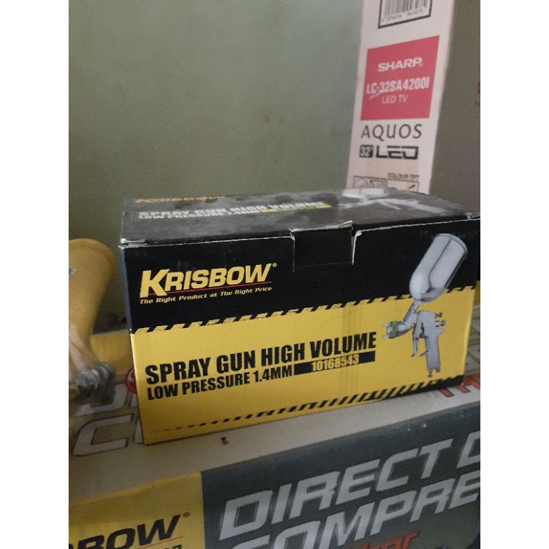 Jual SPRAY GUN KRISBOW plus RECOIL HOSE KRISBOW | Shopee Indonesia