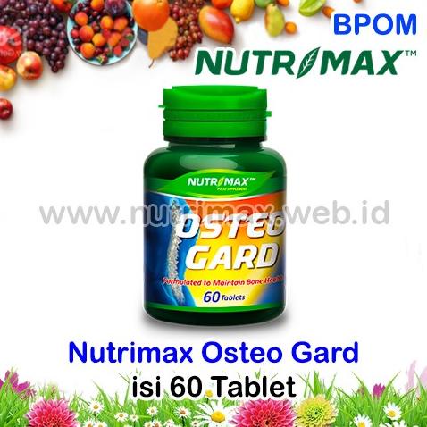 Jual Nutrimax Osteo Gard isi 60 Vitamin Kalsium Untuk/Buat Tulang ...